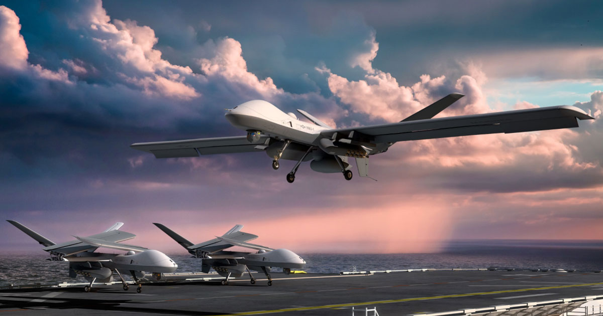 MQ-9B STOL, Varian UAV Reaper Untuk Angkatan Laut – Marinir AS ...